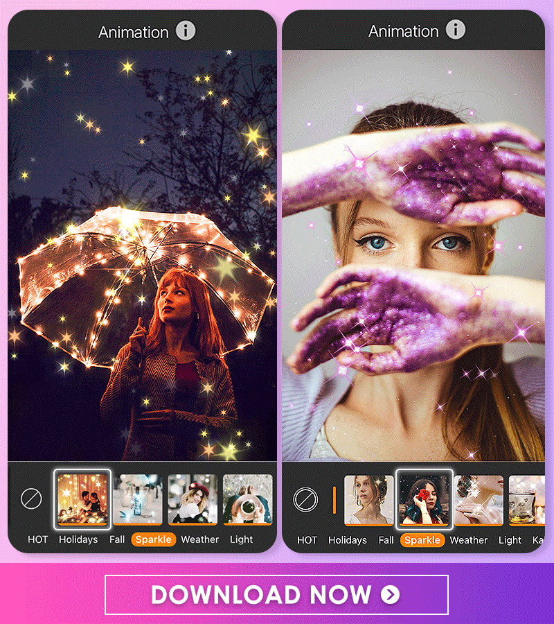 How To Add Sparkle Effect To Photos Best Free Sparkle App PERFECT
