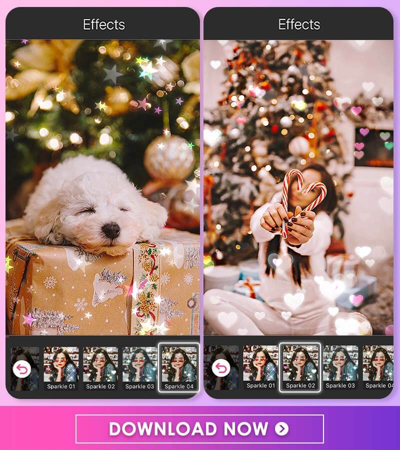 How To Add Sparkle Effect To Photos Best Free Sparkle App PERFECT