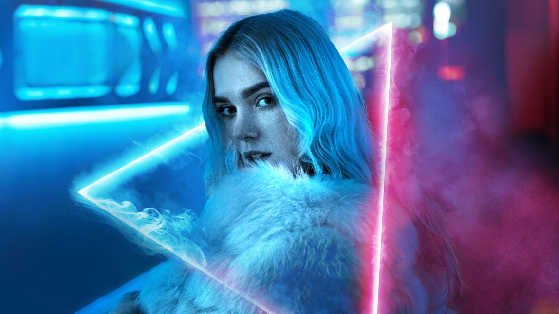 How To Add Neon Glow Effect To Images With A Free Photo App PERFECT