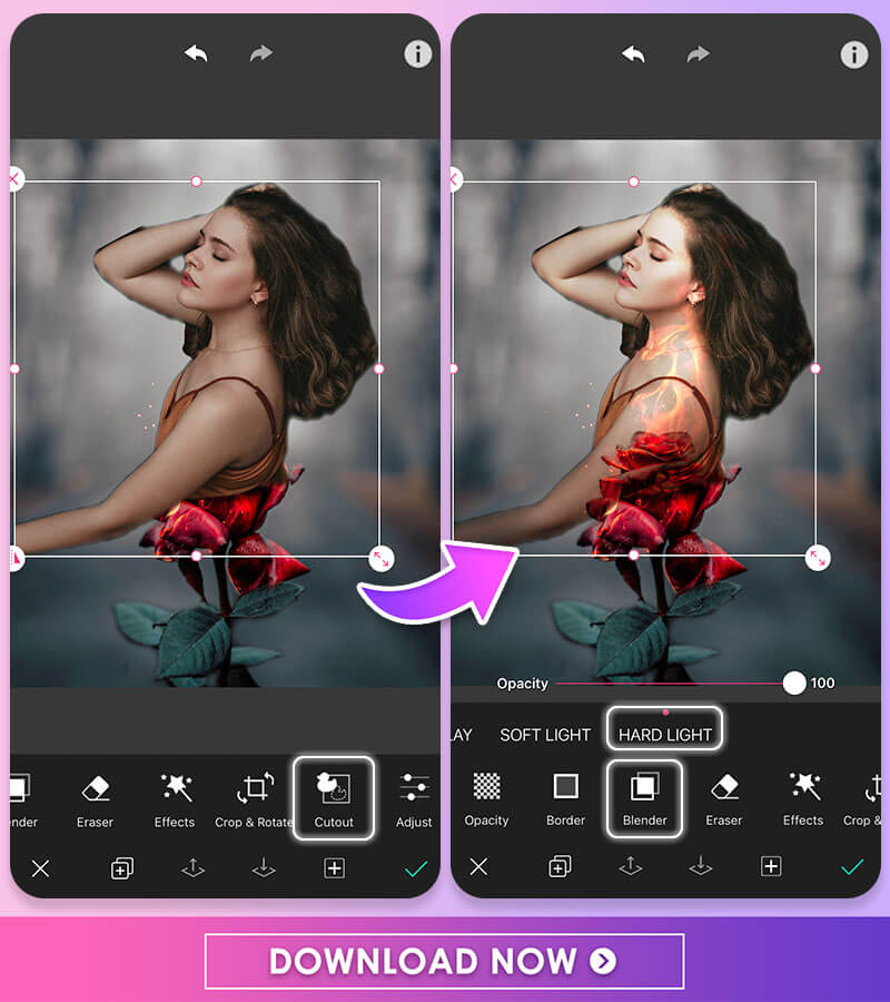 How To Add A Picture To A Picture For FREE With A Photo App PERFECT