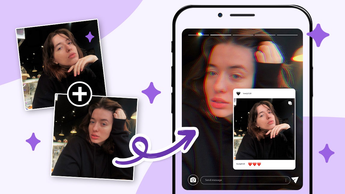 How To Put Two Pictures Together Free Image Combining App PERFECT