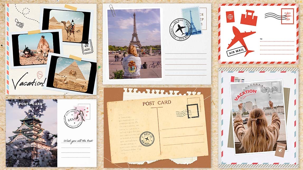 Best Free Postcard Templates Design Your Own Postcards PERFECT