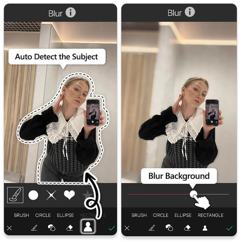 How To Make Blurry Aesthetic Pictures Free Blur Effect App PERFECT