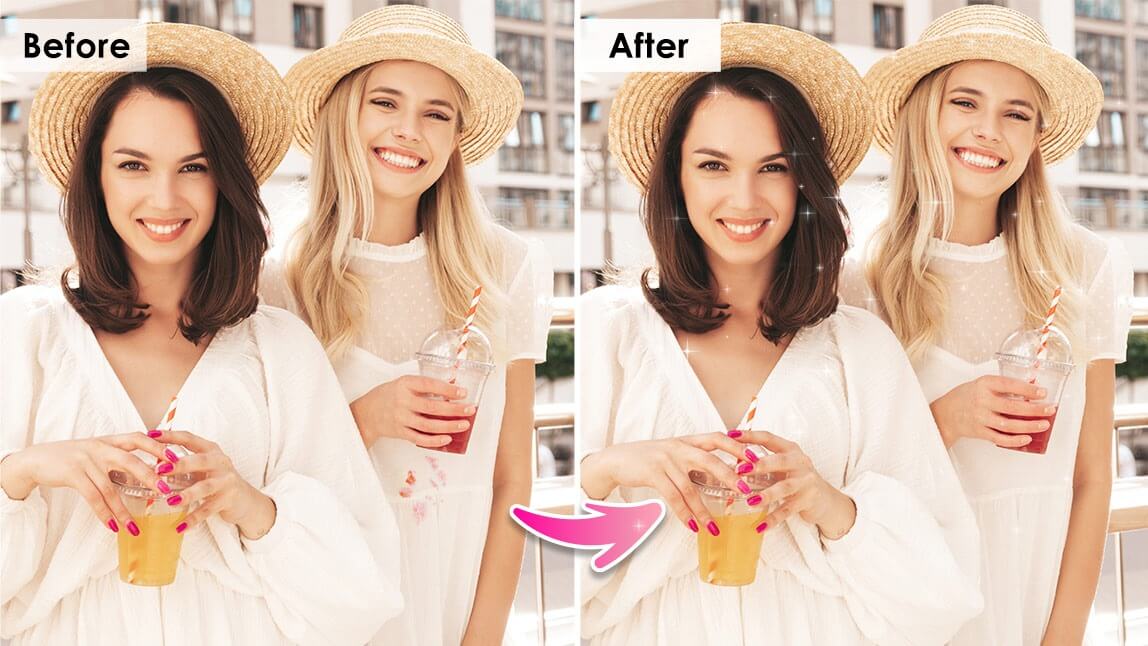 How to Remove Clothing & Sweat Stains From Photos | PERFECT