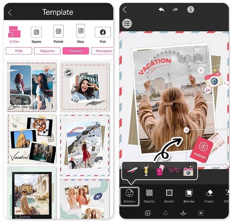 Top 5 Apps With Unique Photo Templates | Use Photo Templates | PERFECT