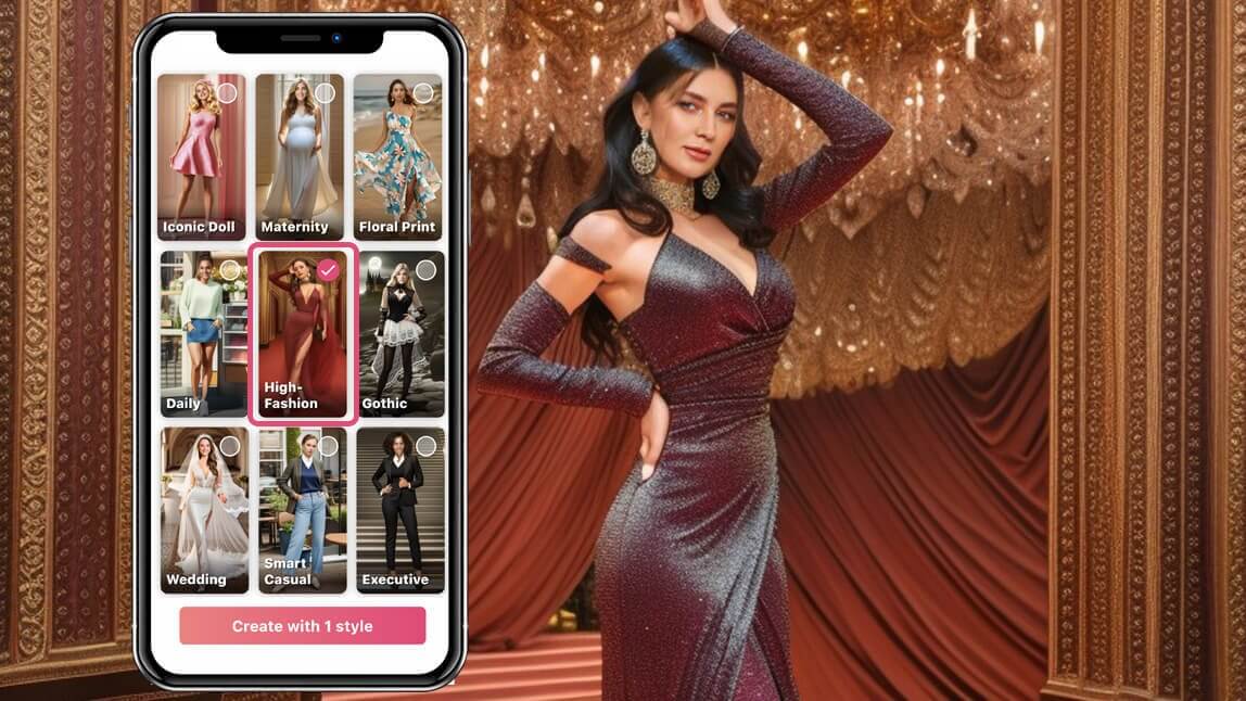 AI Clothes Generator: Let You Look Like a Golden Globes Red Carpet Star | PERFECT