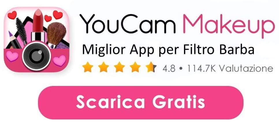 Miglior App per Filtro Barba Gratis: Prova 16 Tipi di Barba | PERFECT