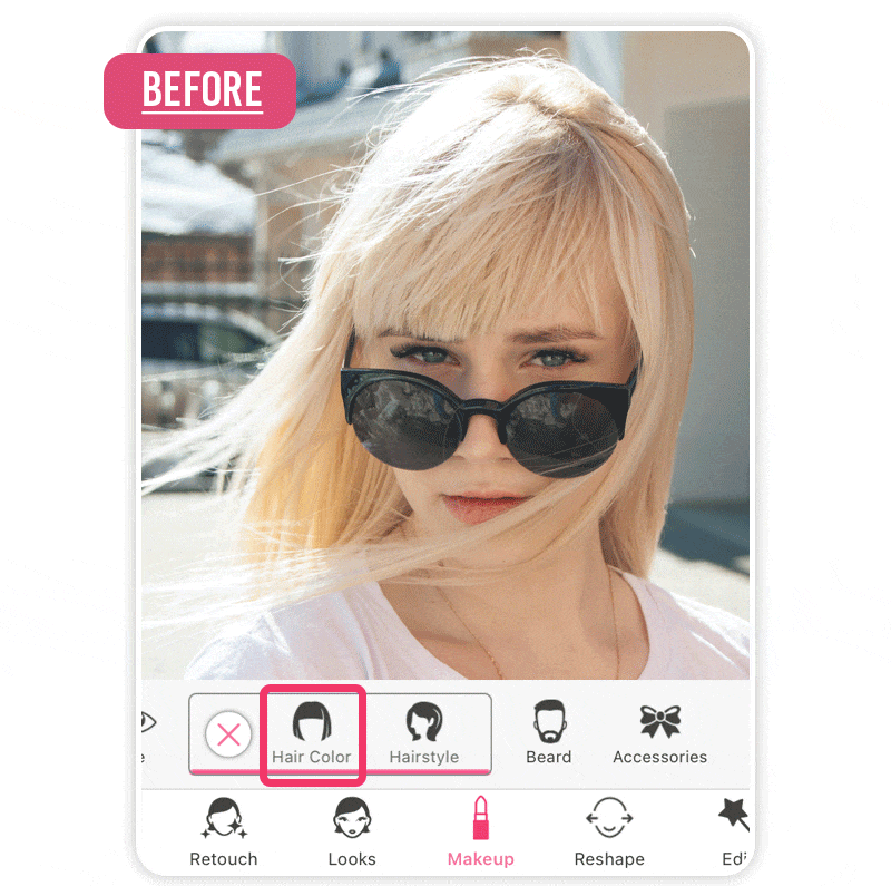 Blonde Hair Filter: Best Free Blonde Hair Color Try-On | PERFECT