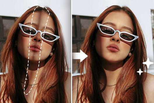 Remove Shadows from Photos for Free | YouCam Online Editor