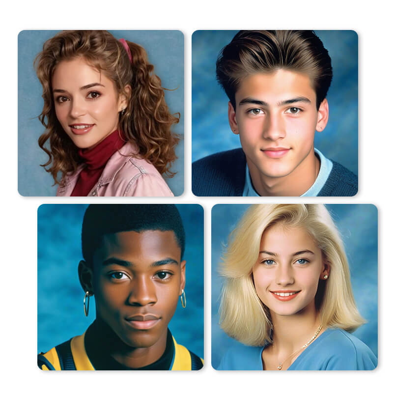 AI 90s Yearbook Photos Generator: Bringing Nostalgia to the Digital Age ...