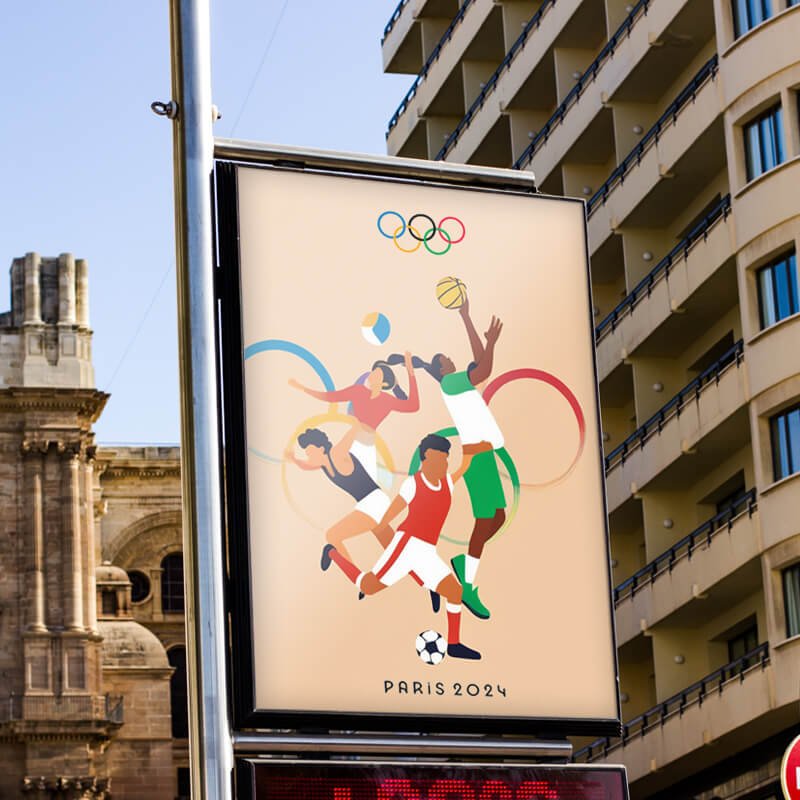 Olympics Inspired Clipart: Transparent Background, High-Resolution ...