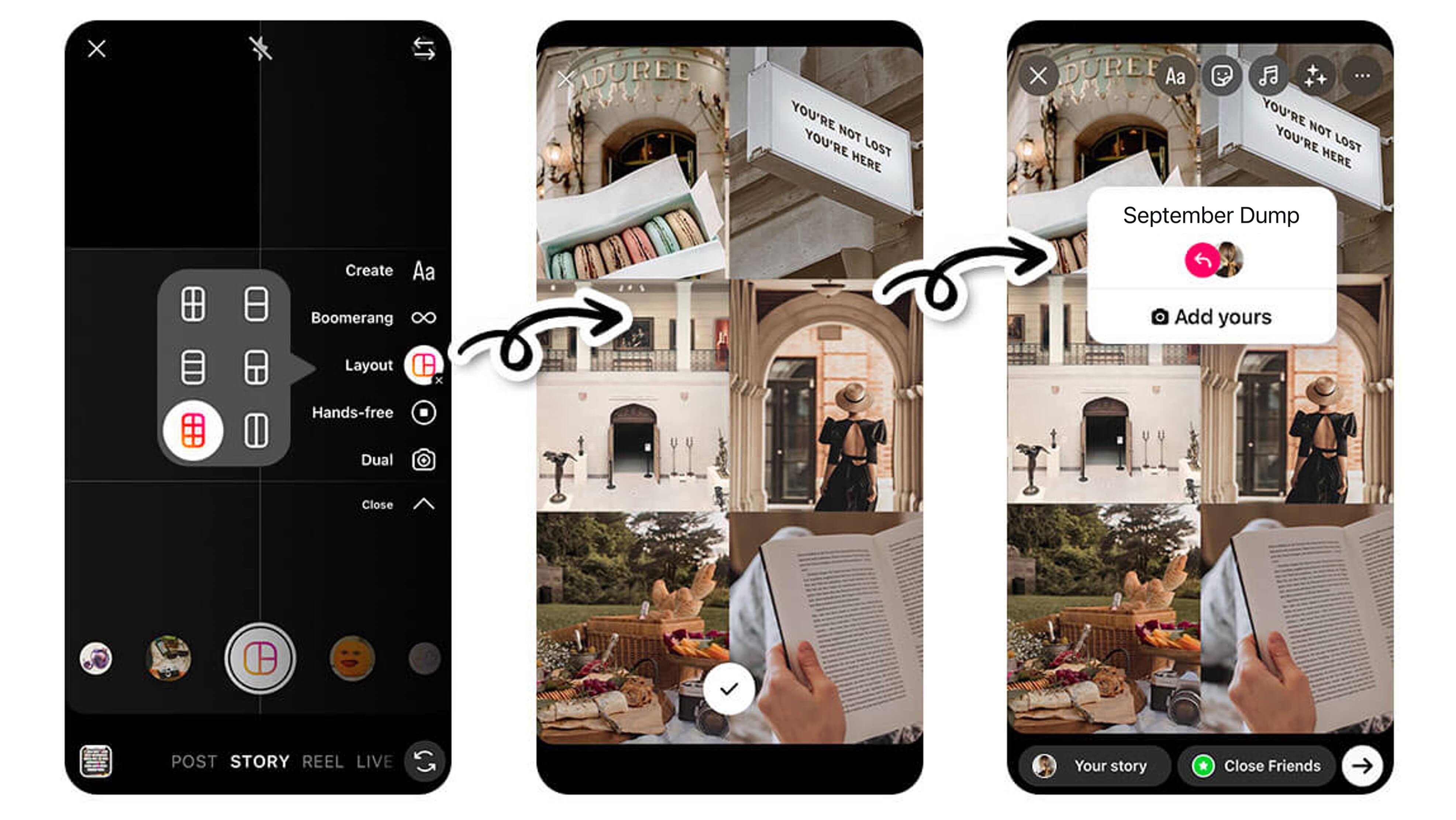 May Dump: How to Create Dump on Instagram Story | PERFECT