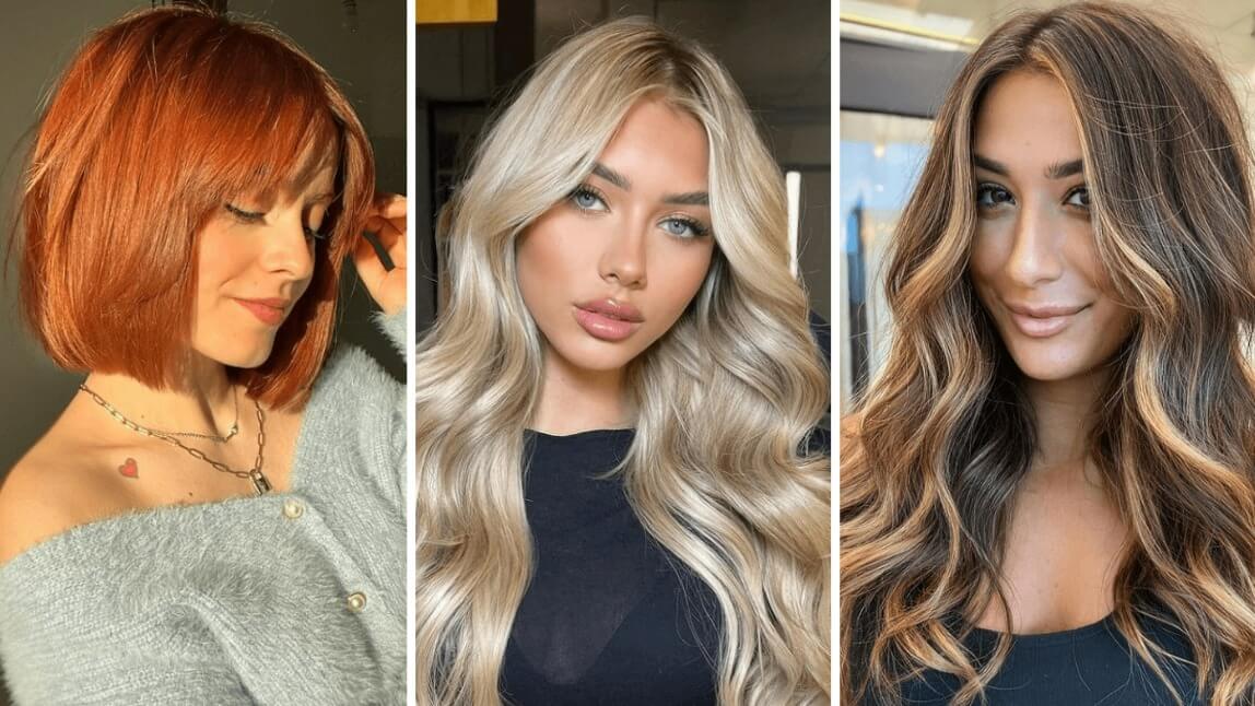 19 Tendances couleurs de cheveux Automne-Hiver 2024-2025 | PERFECT