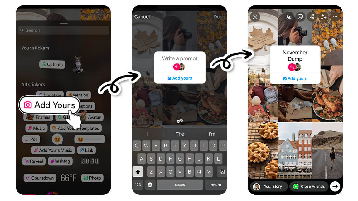 November Dump: How to Make November So Far Instagram Stories | PERFECT