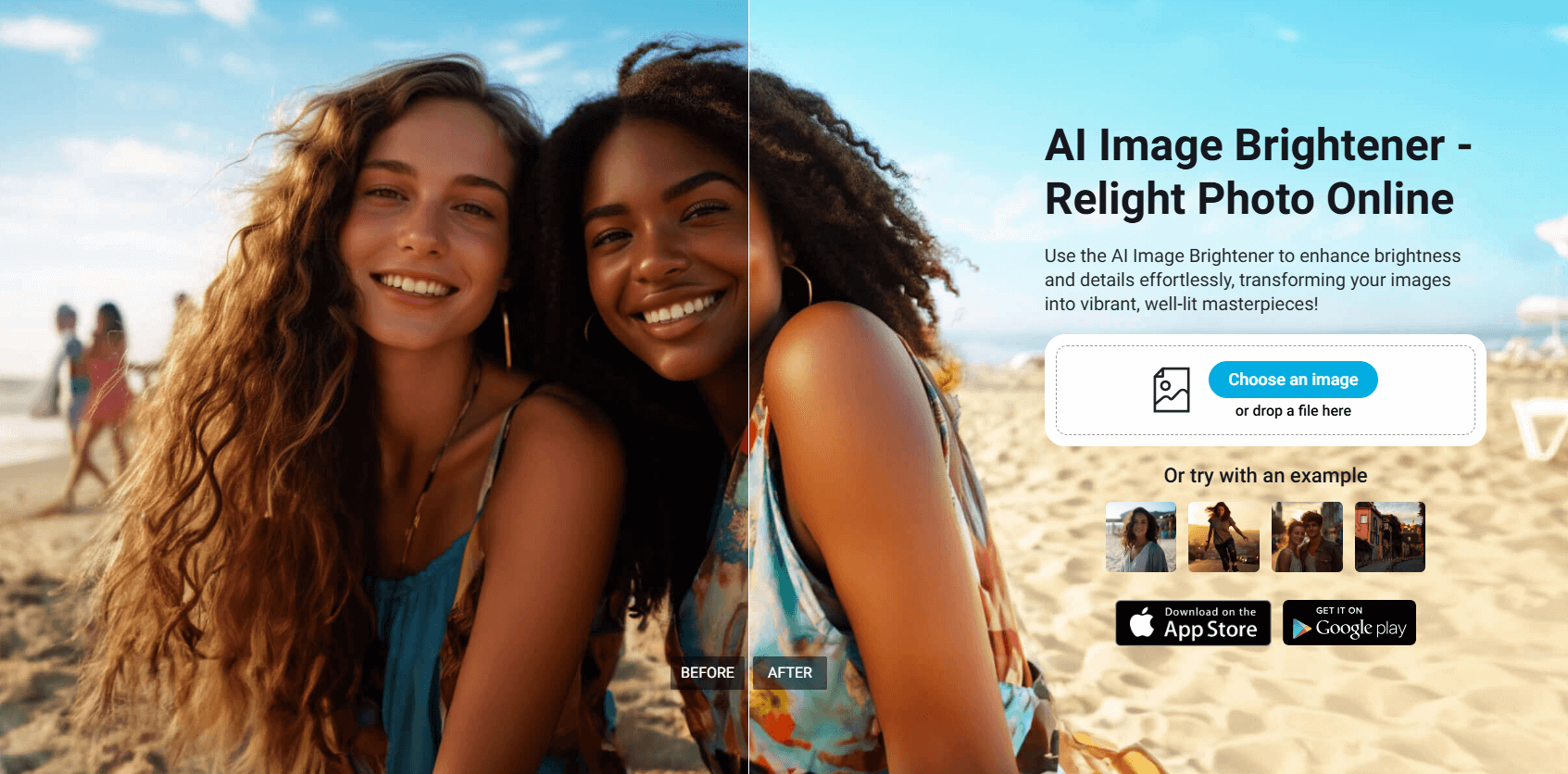 Picture Brightener: Make Your Photo Brighter Online | YouCam Online Editor