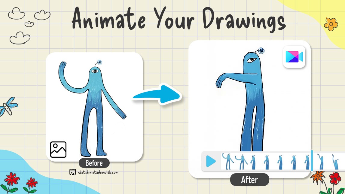 Animate Drawings: How to Turn a Drawing into an Animation | PERFECT
