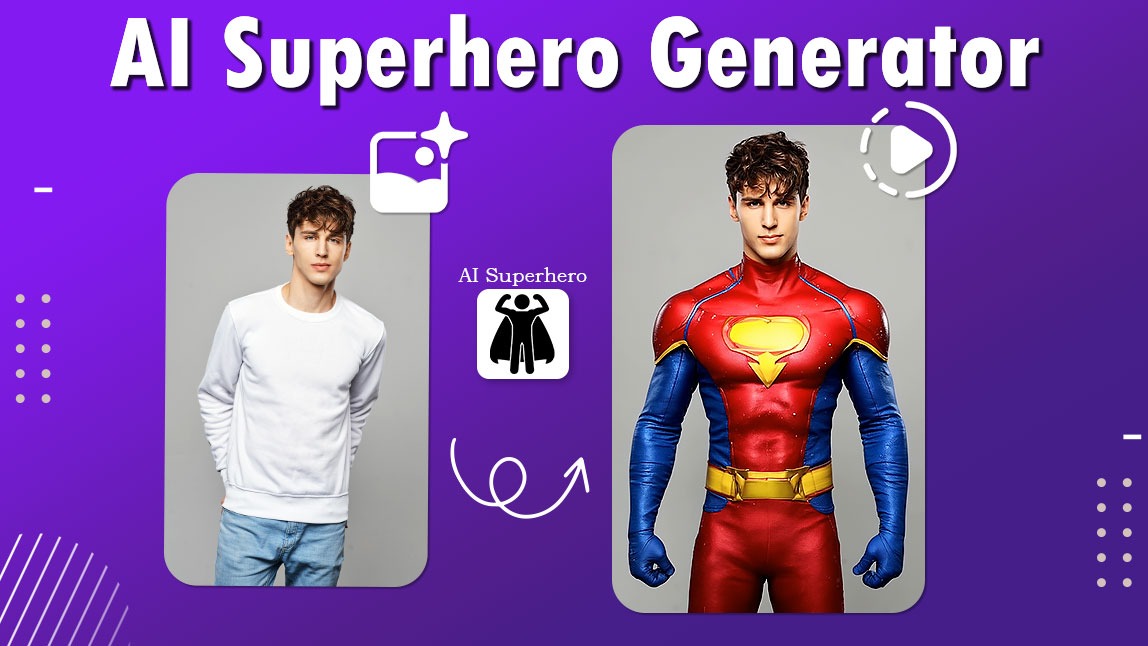AI Superhero Generator: Turn Yourself Into Superhero Photos & Videos ...