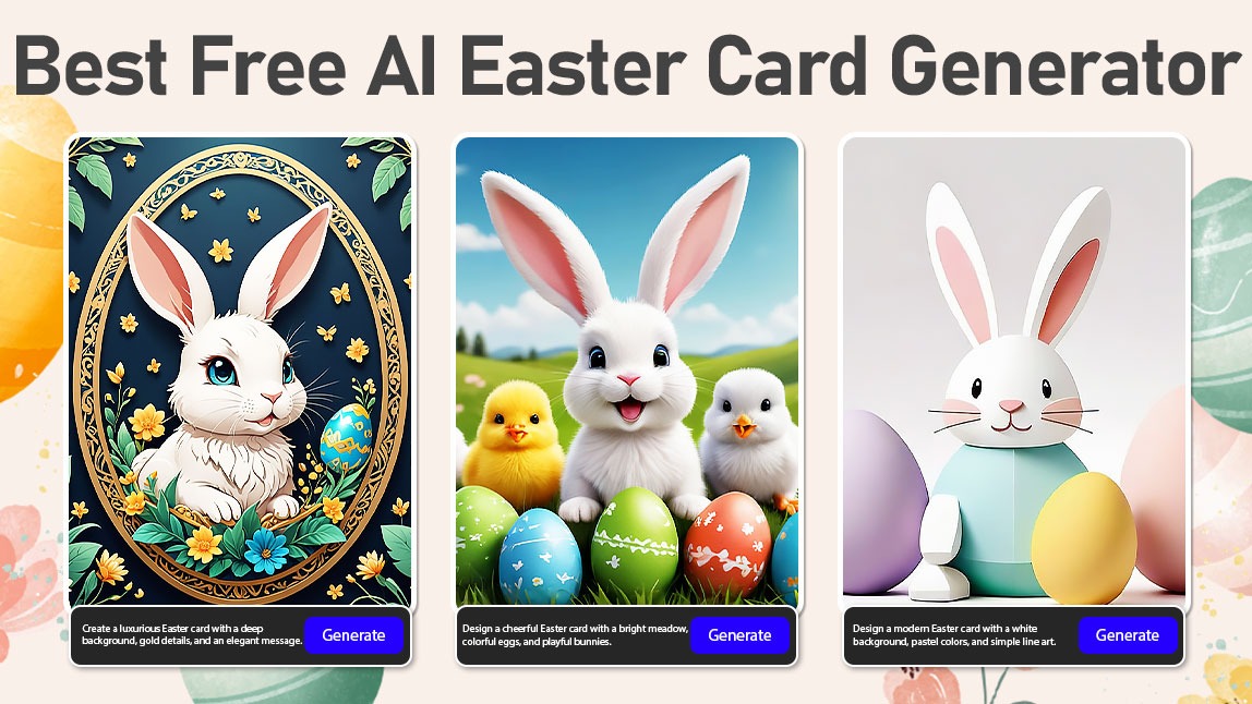 AI Easter Card Generator: Customize Unique Greeting Cards Online Free ...