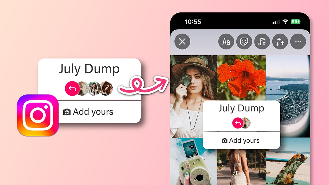 How to Do a July Photo Dump on Instagram Stories