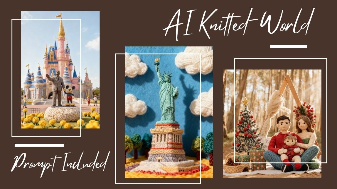 AI Knitted World Trend: How to Make the AI Knitted Videos & Images on ...