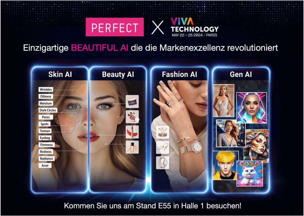Perfect Corp. enthüllt seine ‘Beautiful AI’ Lösungen für Beauty, Hautpflege und Accessoires auf ...