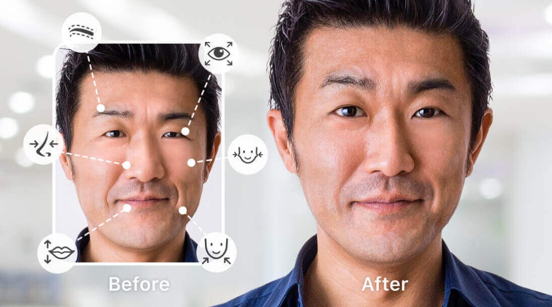 Virtual Face Reshaping Technology With AI