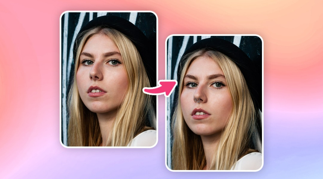 Nose Piercing Filter Online: Virtual Nose Ring & Stud Try On