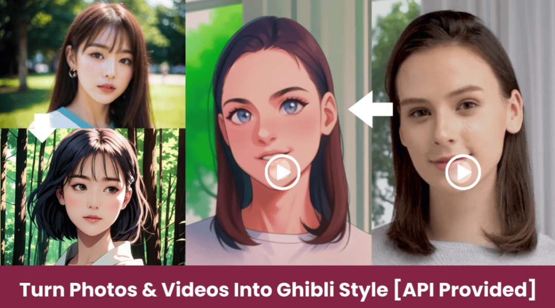 [Free] How to Turn Photos & Videos Into Ghibli Style (Legally, API ...