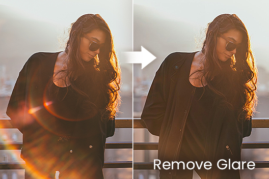 [2024] How to Get Rid of Annoying Glare in Photos for Free | YouCam ...
